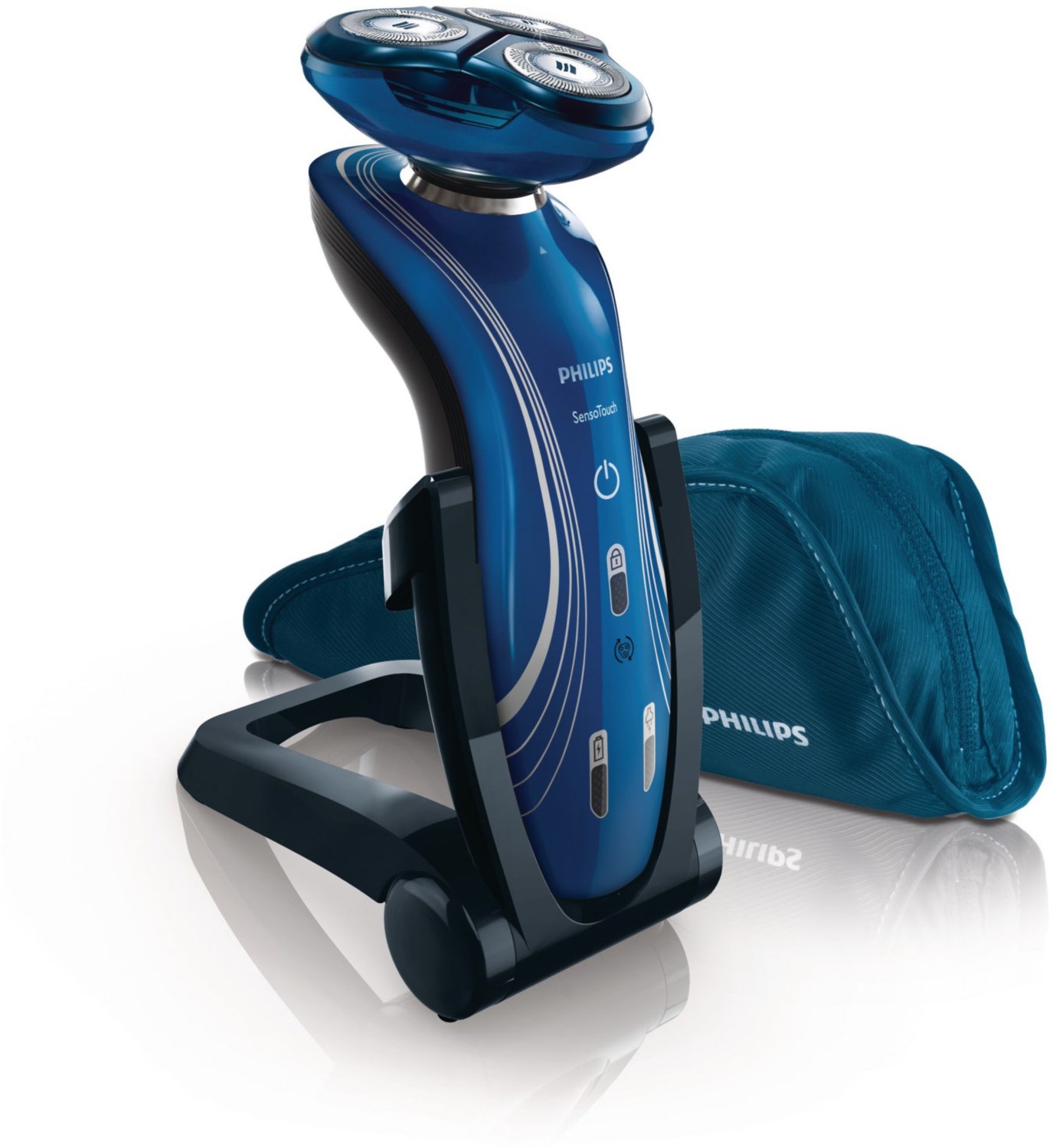 Philips RQ 1155/82 SensoTouch 2D + RQ11/50 Rasierer blau | EURONICS