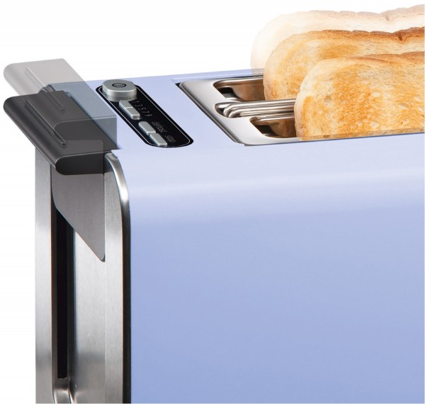 Bosch TAT8619 Kompakt-Toaster french lilac/ black grey | EURONICS