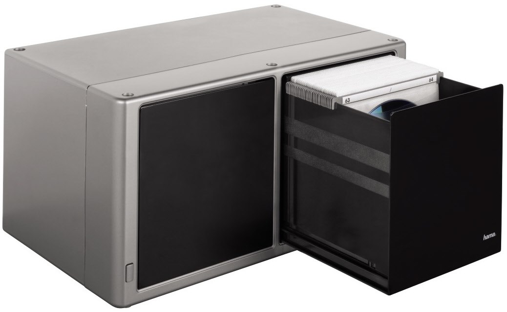 Hama CD Box Magic Touch 120 silber | EURONICS