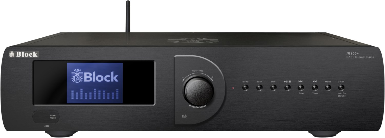 Block IR-100+ MKII Internetradio saphirschwarz | EURONICS