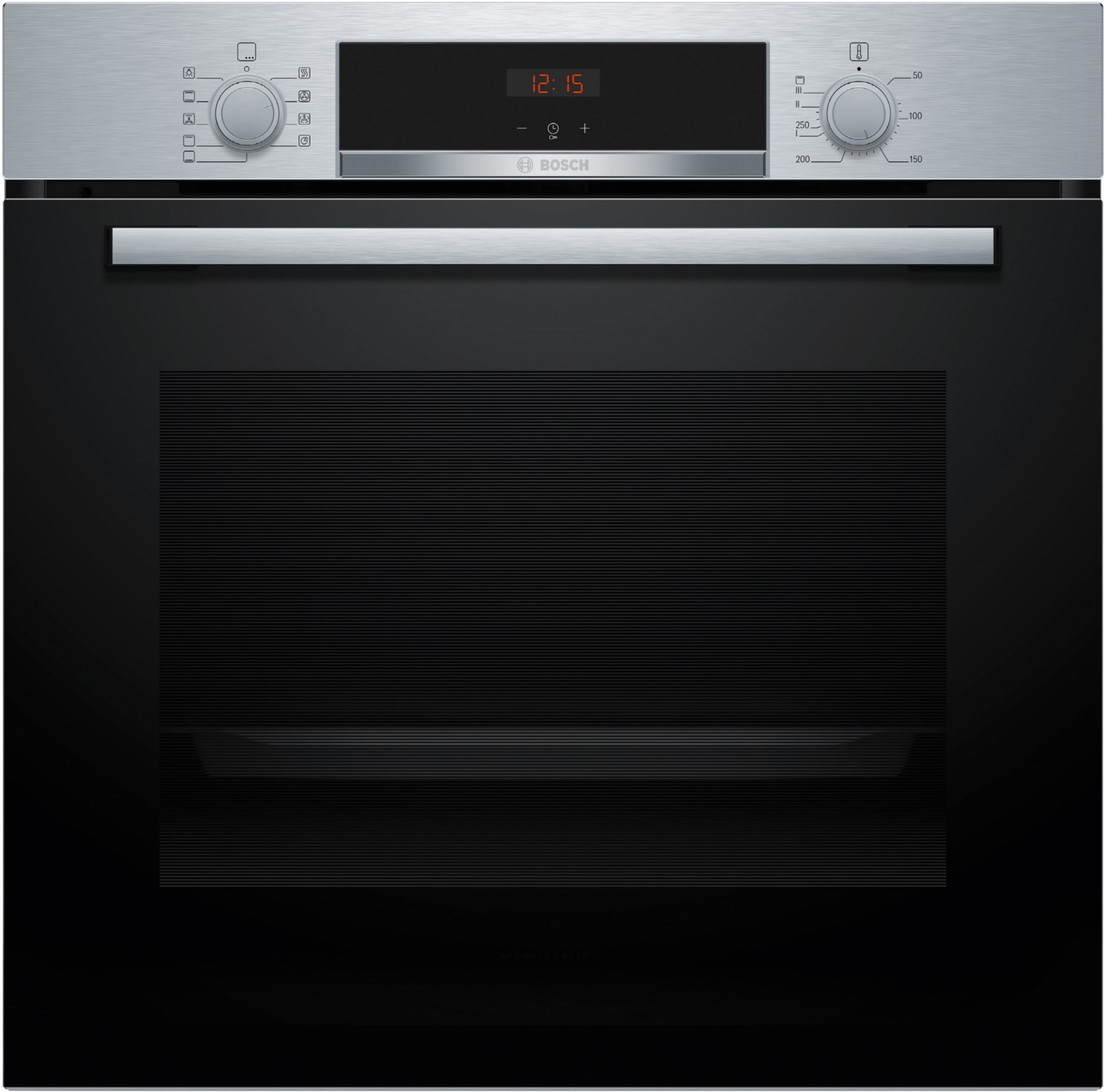 Bosch HBA514BS3 Einbaubackofen edelstahl | EURONICS