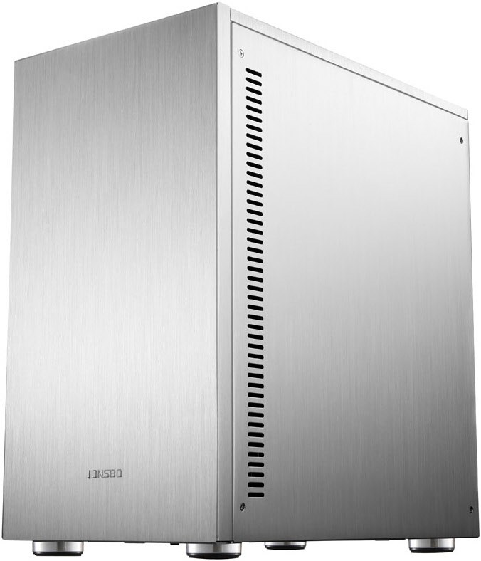 Jonsbo C3 Plus Micro-ATX-Gehäuse silber | EURONICS