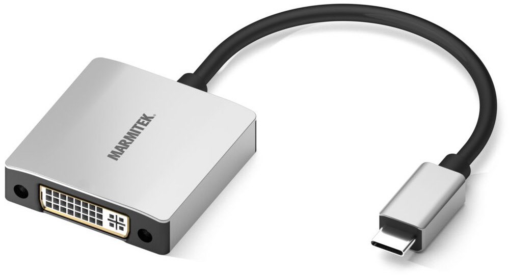 Marmitek Connect USB-C > DVI Adapter silber | EURONICS