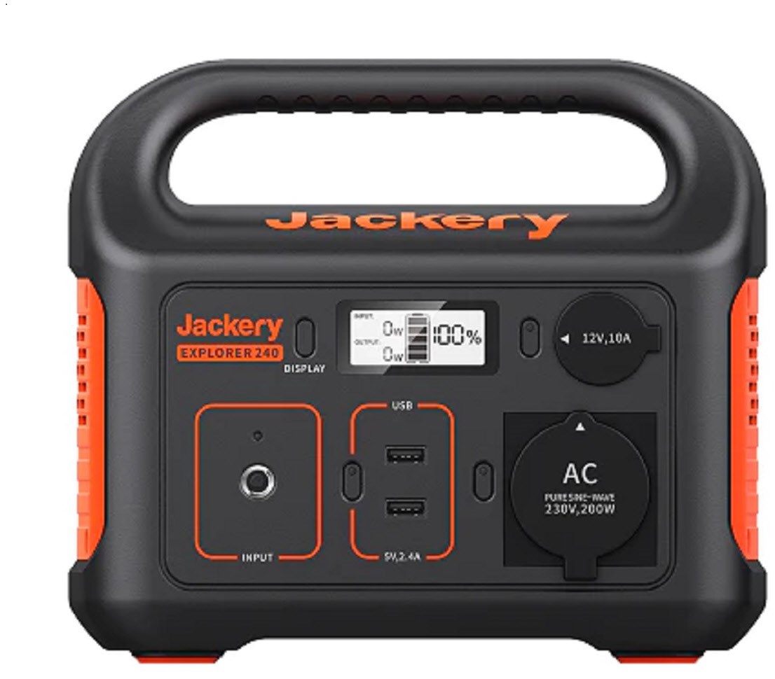 Jackery Explorer 240 (240Wh/67200mAh) | EURONICS