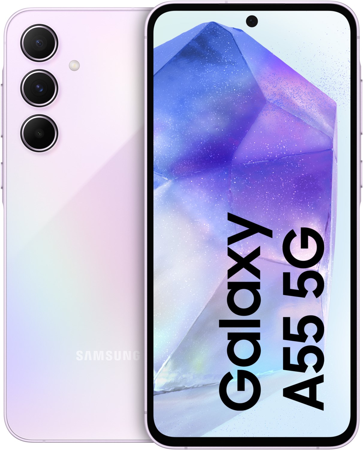 Samsung Galaxy A55 5G (256GB) Smartphone awesome lilac | EURONICS